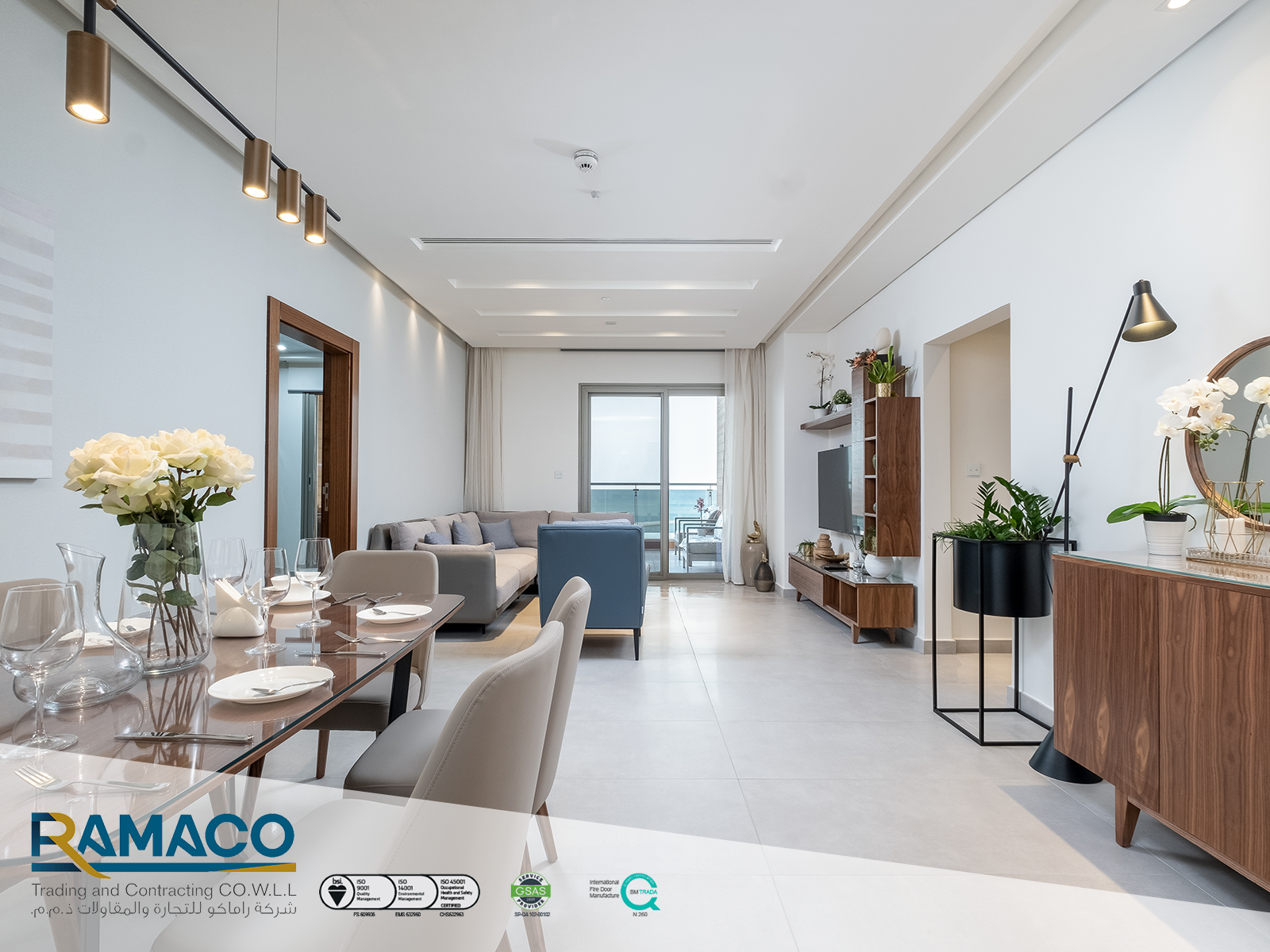 RAMACO Trading and Contracting Co. W.L.L - LUXURIOUS 2BR+1 FF Flat in Y ...