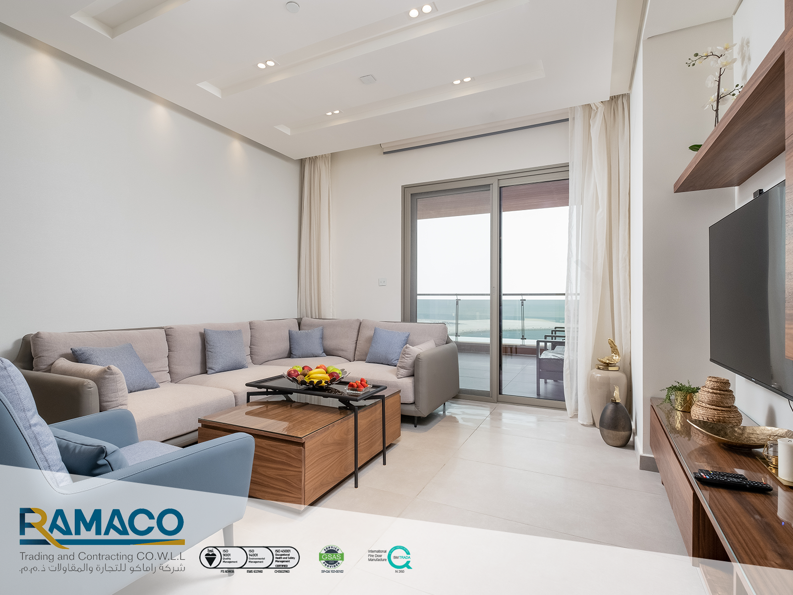 RAMACO Trading and Contracting Co. W.L.L - LUXURIOUS 2BR+1 FF Flat in Y ...